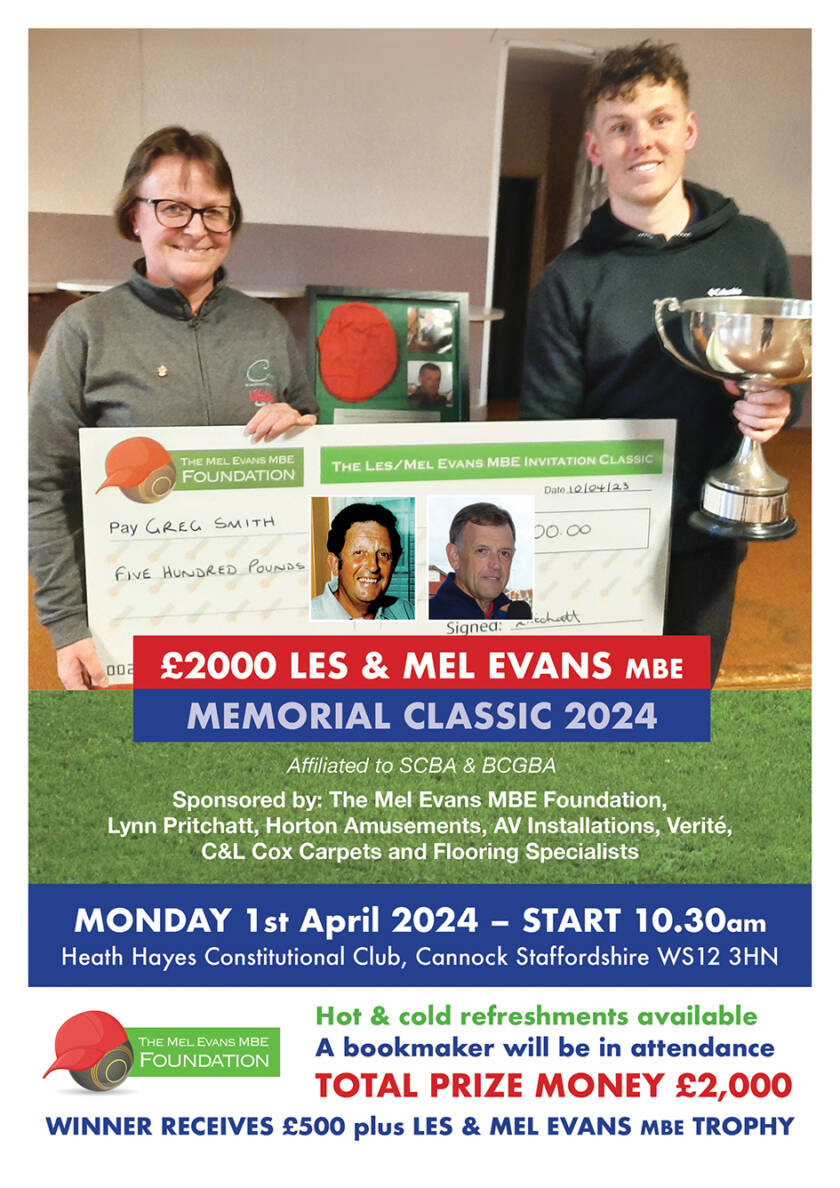 The Les/Mel Evans MBE Invitation Classic - The Mel Evans MBE Foundation